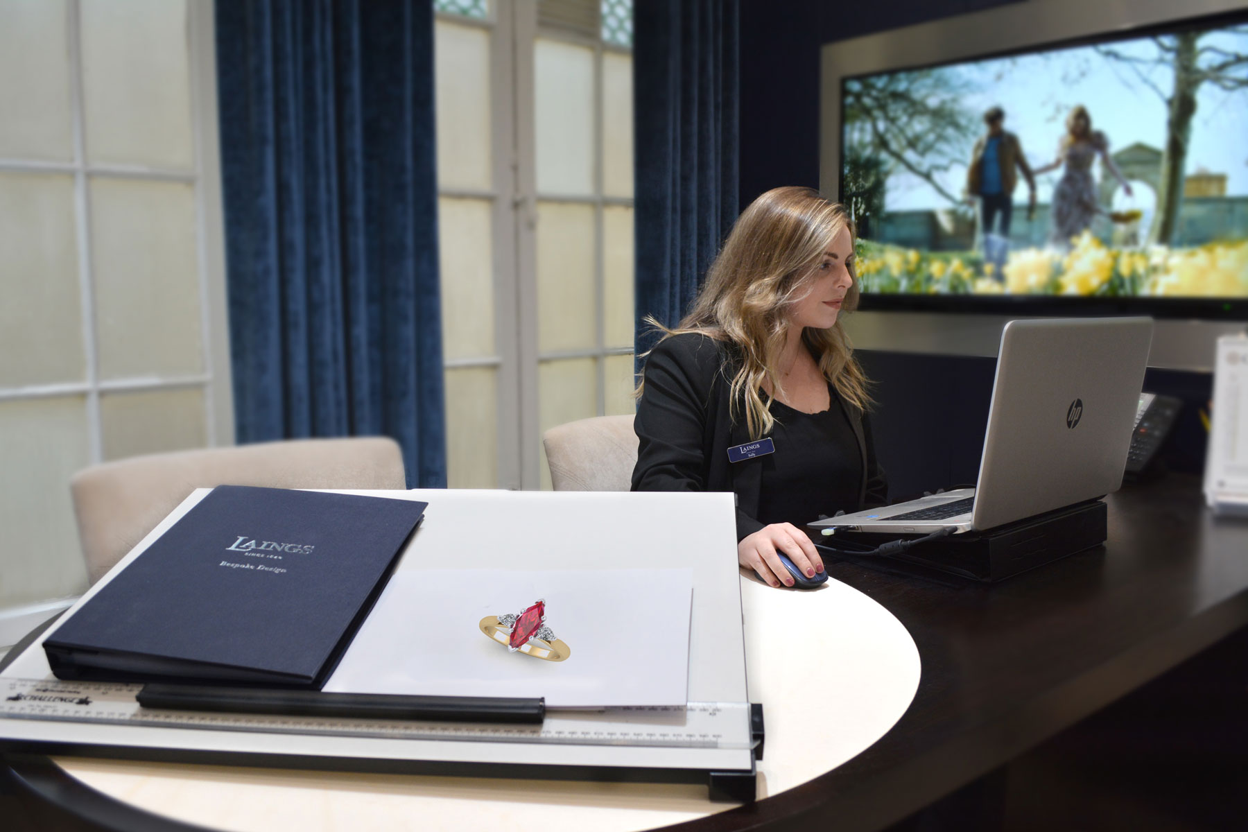 A Journey of Fine Craftsmanship with Laings Ruby Raffle Ring | Laings